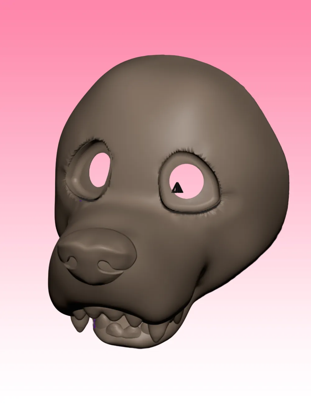 Canine Fursuit Headbase - Free 3D Print Model - MakerWorld