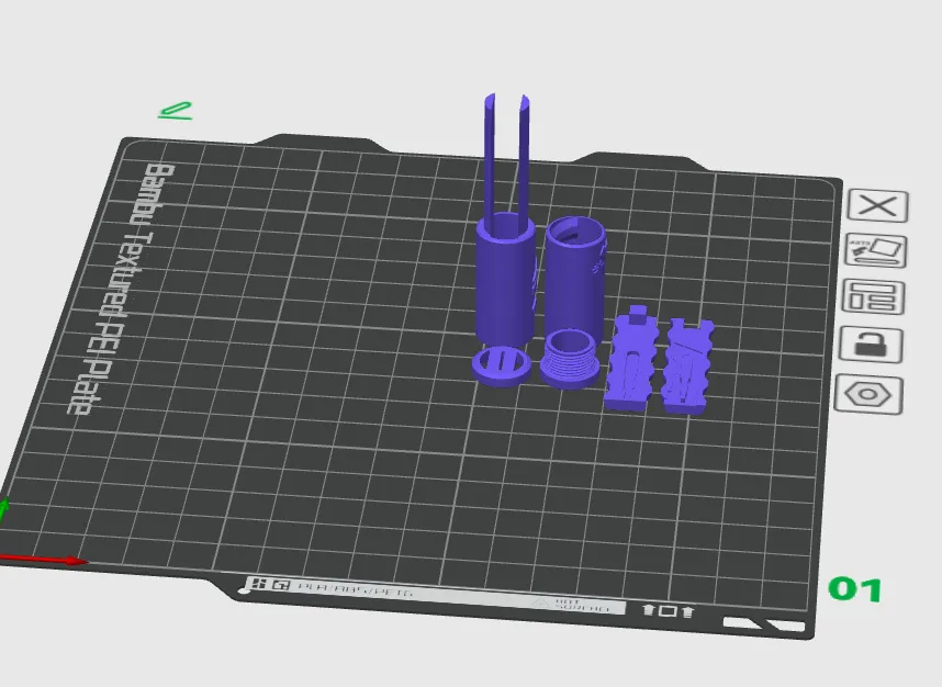 Courier knife Remixed by 秋少白 - MakerWorld