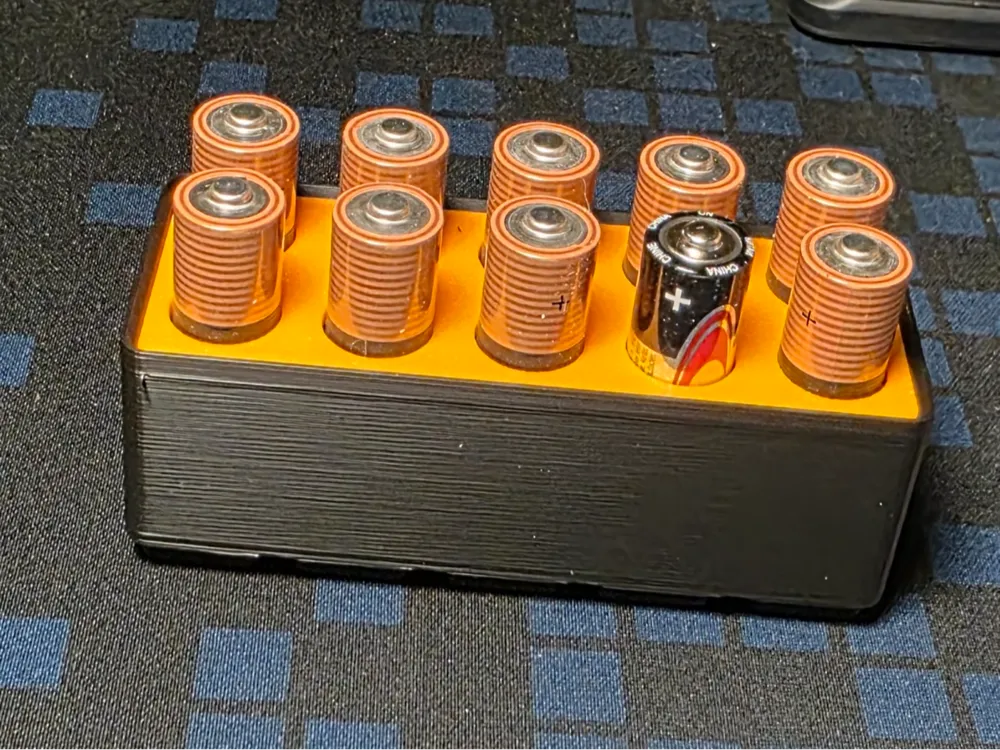 AA Battery Gridfinity bin by Dan_Connell_Designs MakerWorld: Download ...