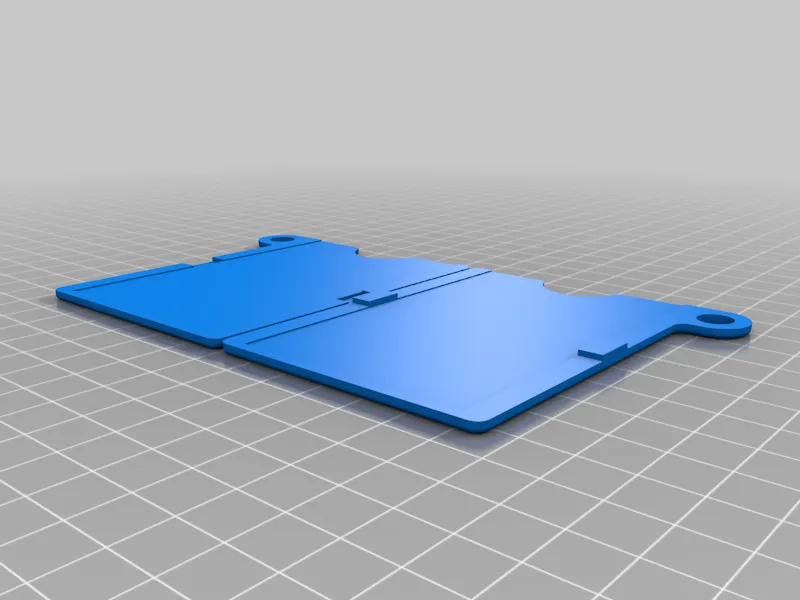 Single Card Holder by Velcro MakerWorld: Download Free 3D Models