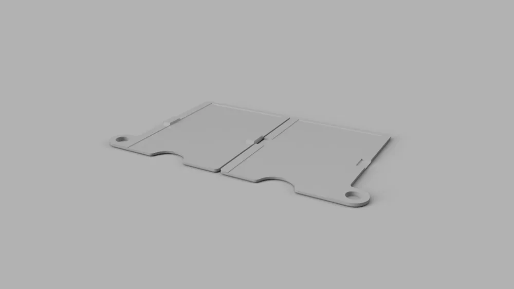 Single Card Holder by Velcro MakerWorld: Download Free 3D Models