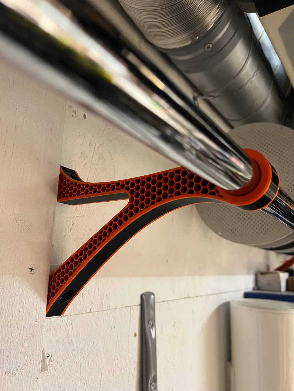 Filament spool wall shelf by AndyKe - MakerWorld