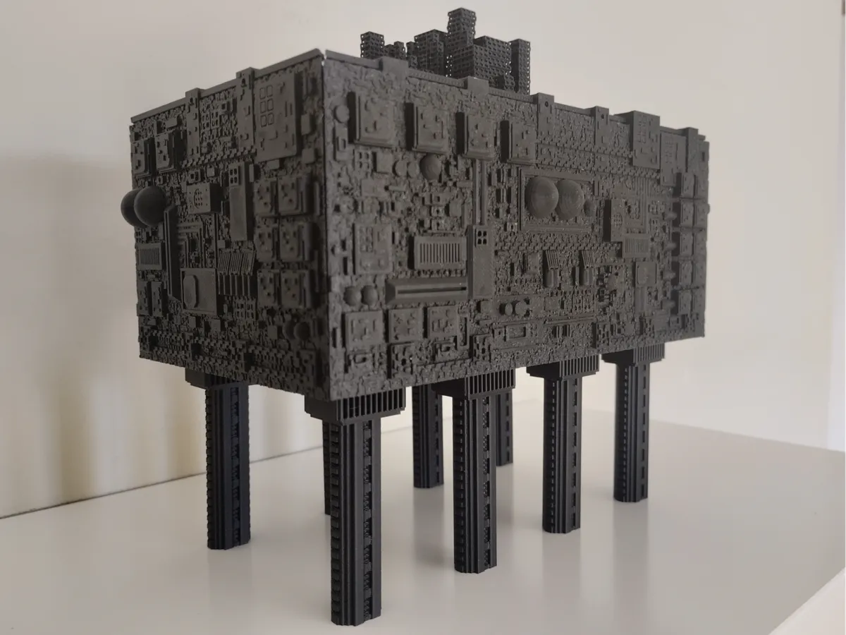 Five Pebbles Superstructure from Rain World - Free 3D Print Model ...