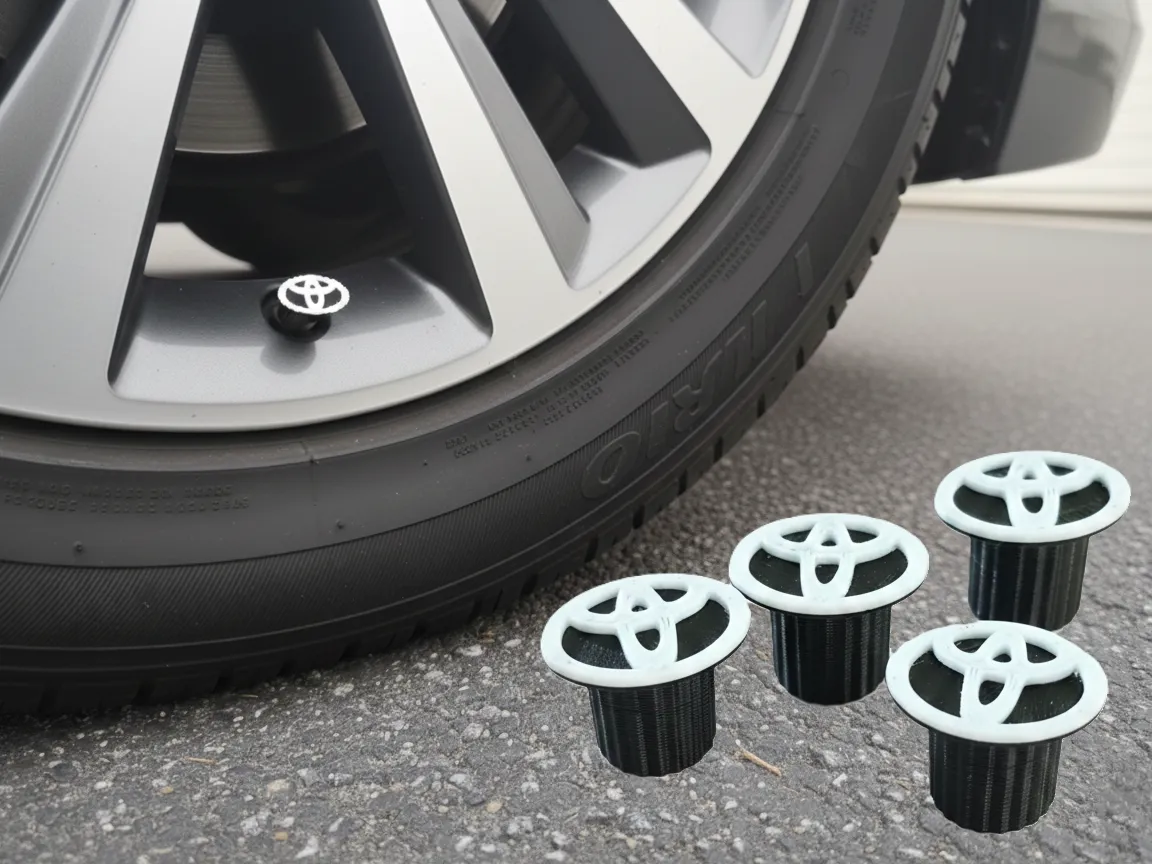 TOYOTA Valve (Stem) Caps - Free 3D Print Model - MakerWorld