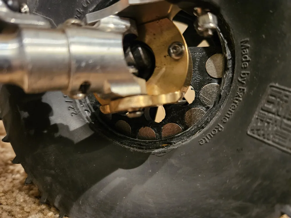 Tungsten weight hanger for RC crawler (Large OD) - Free 3D Print Model ...