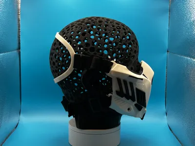 Tactical Airsoft Cyberpunk Cosplay Mask by PrintZoneDev MakerWorld ...