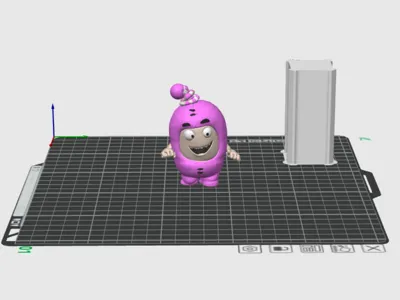 Newt from Oddbods - Free 3D Print Model - MakerWorld