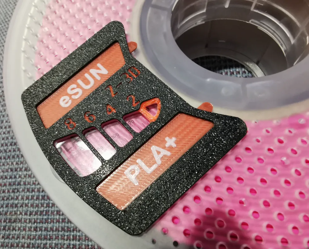 Filament Labelling System For Bambu Lab Reusable Spools by Zurlingo-3D ...