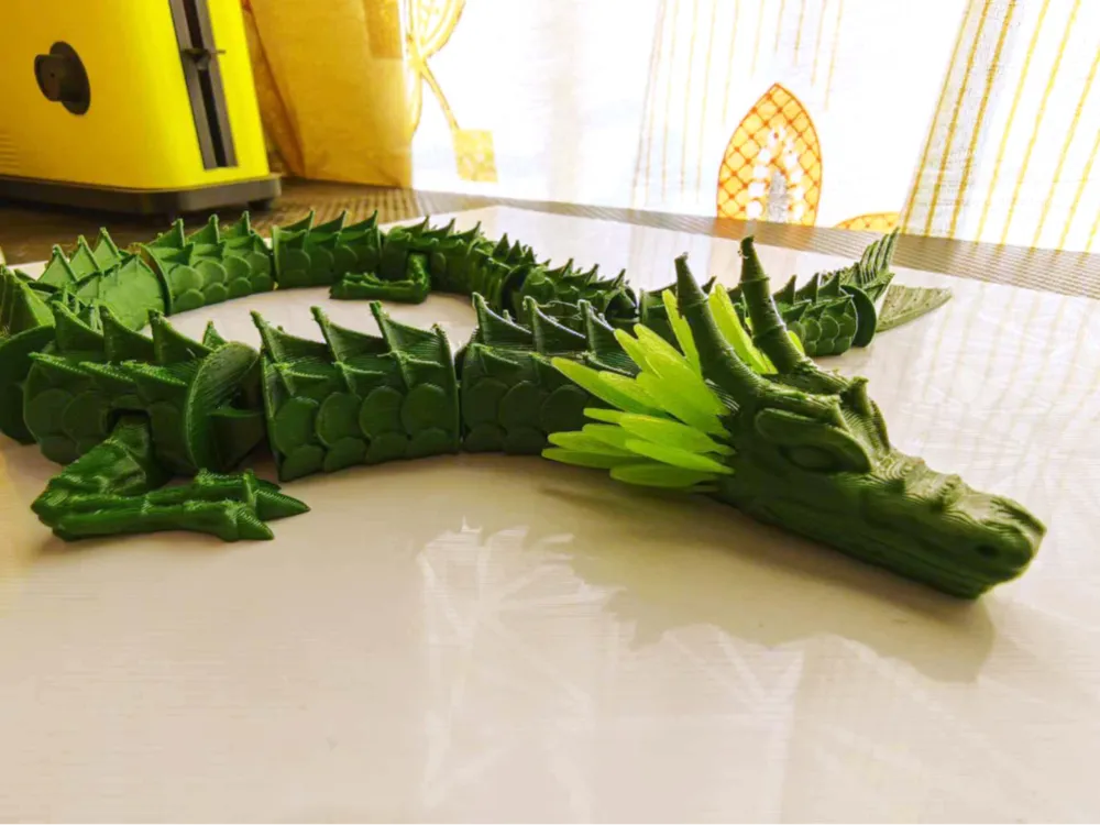 Green Dragon by user_2960291204 MakerWorld: Download Free 3D Models