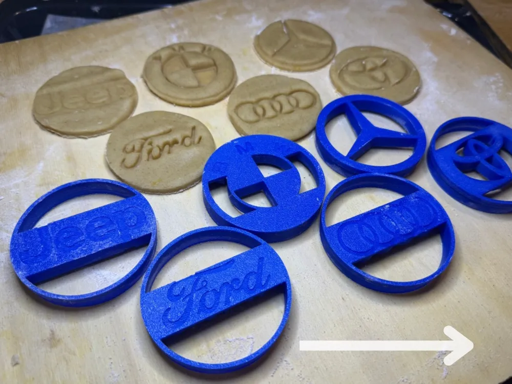 car logo cookie cutter by LucaButtignol - MakerWorld
