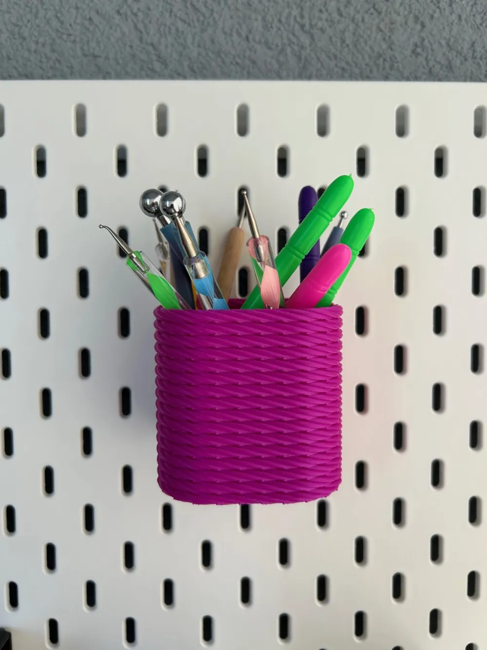 IKEA Skadis Rope Basket 70x70x70 - Free 3D Print Model - MakerWorld