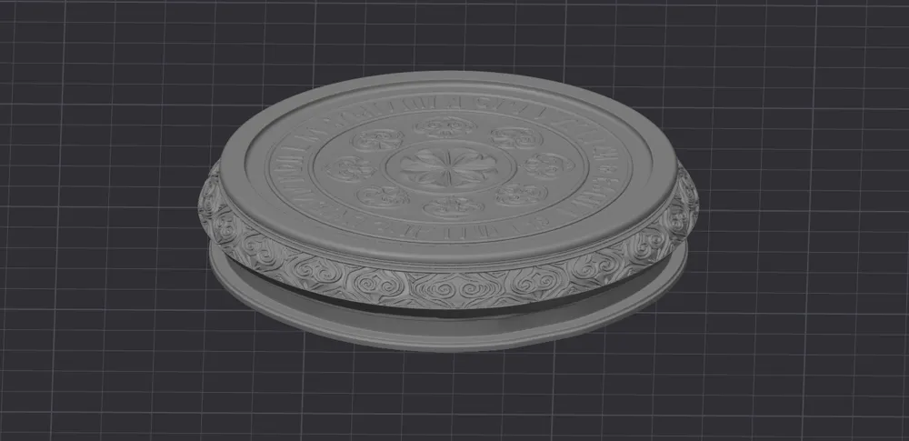 Decorative Display Bases Collection 1 (100mmx20mm) - Free 3D Print ...