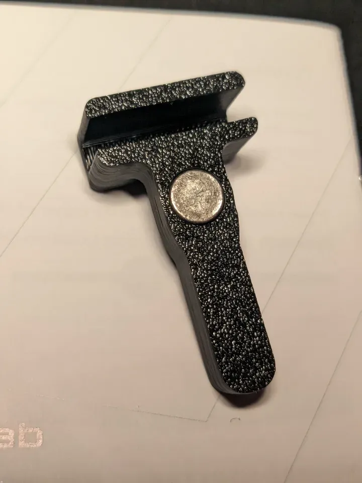 Bambu Lab P1P P1S X1C Lid Glass Holder/Riser + Magnet v2 Remixed by ...