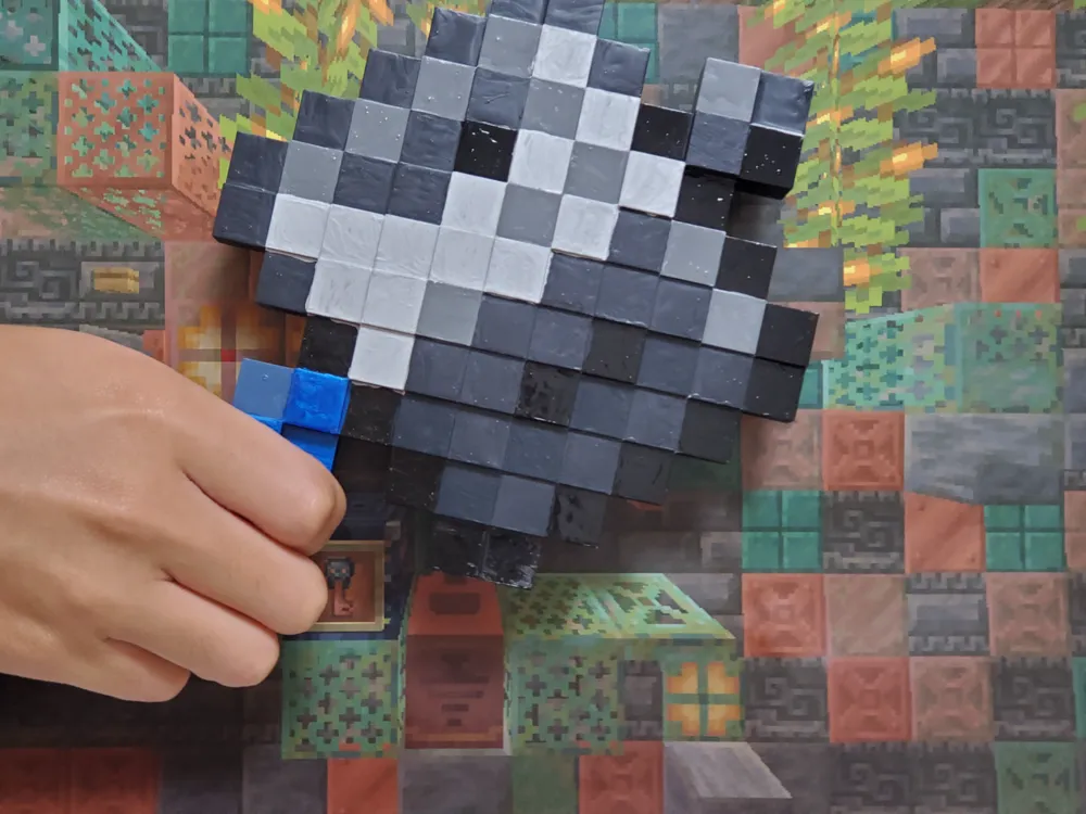 Mace-Minecraft - Free 3D Print Model - MakerWorld
