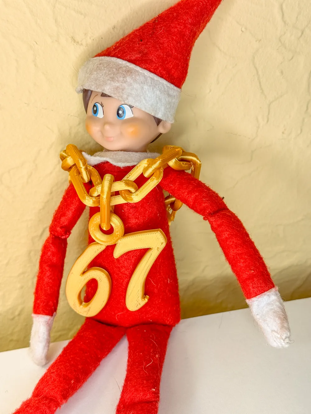 67 Six Seven Elf on the Shelf, Adorno para árbol - Modelo de impresión ...