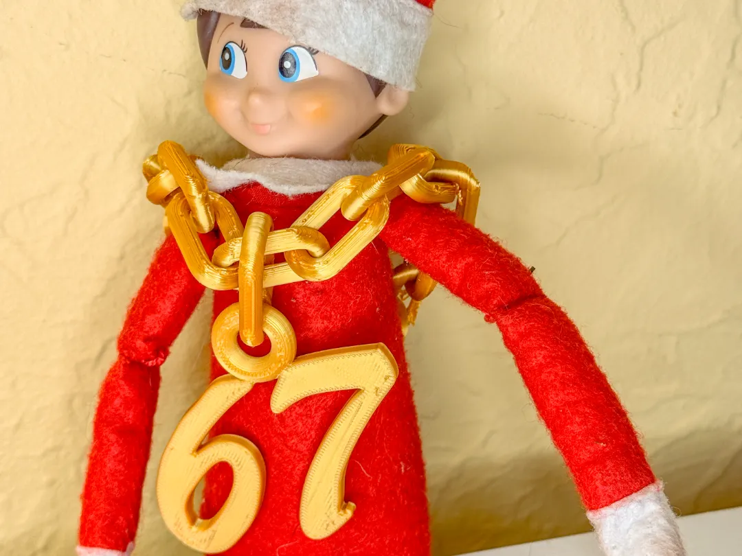 67 Six Seven Elf on the Shelf, Tree Ornament by Vern MakerWorld: Download Free 3D Models
