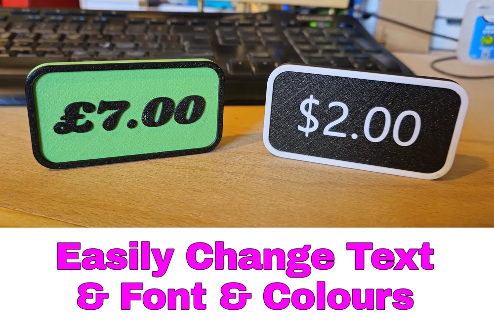 Étiquette de prix de stand de foire artisanale à poser ou à suspendre ...