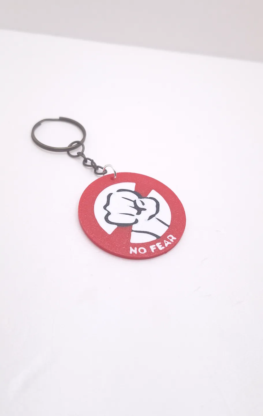 No Fear keychain by MK 3D - MakerWorld