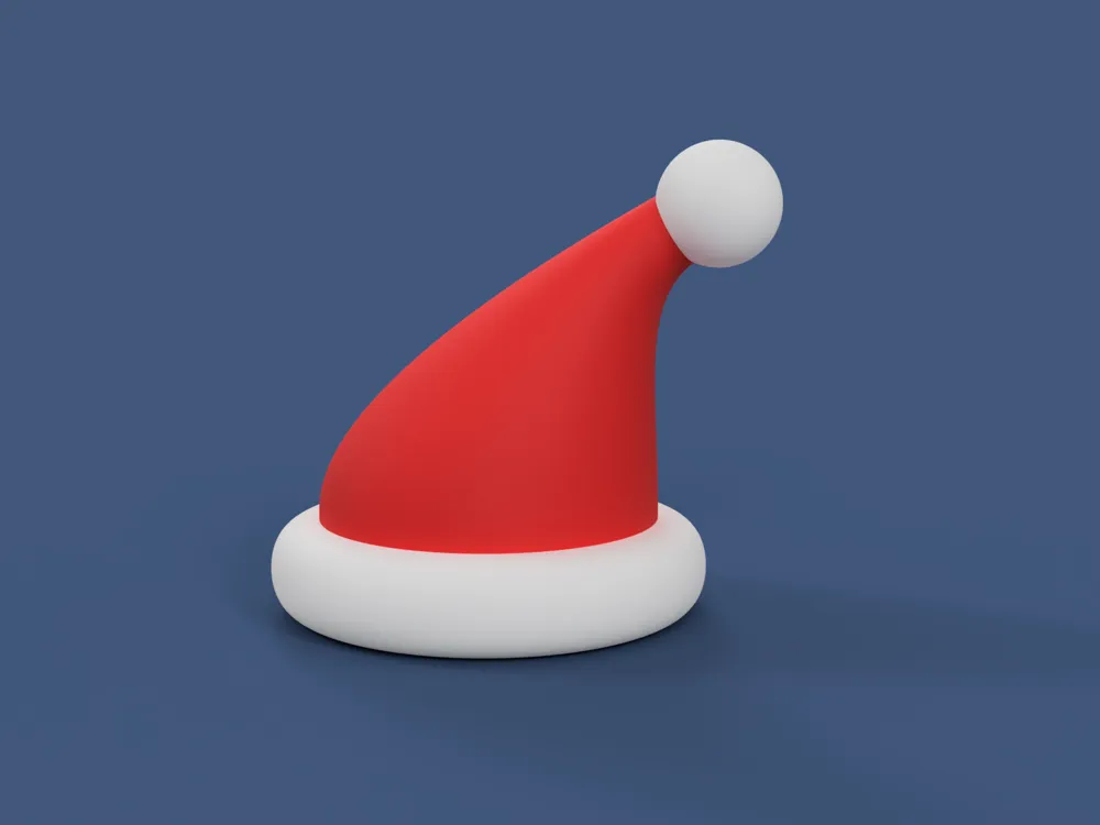 Wine Santa Hat non AMS by lukas.vrsansky MakerWorld: Download Free 3D ...