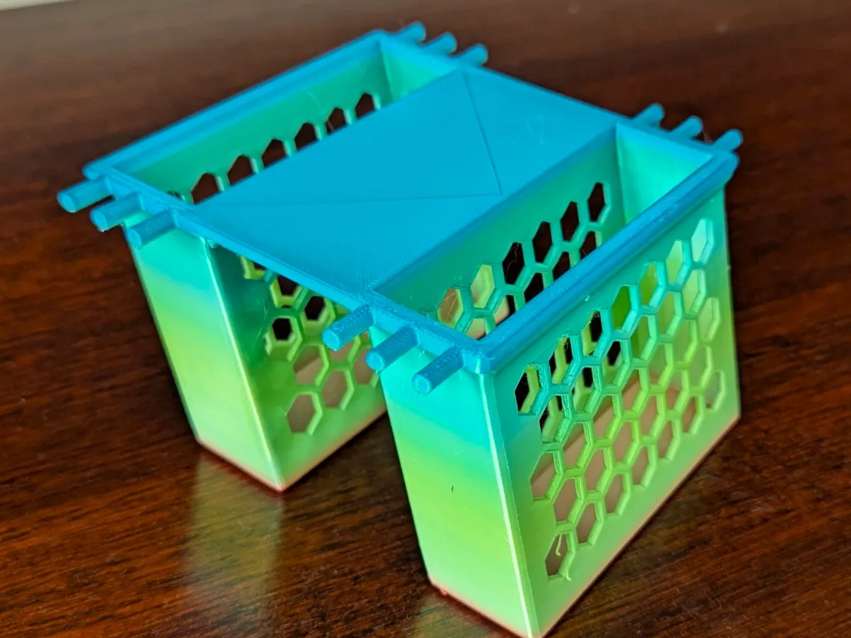 Remote Control Basket for Bike Trainer - Free 3D Print Model - MakerWorld
