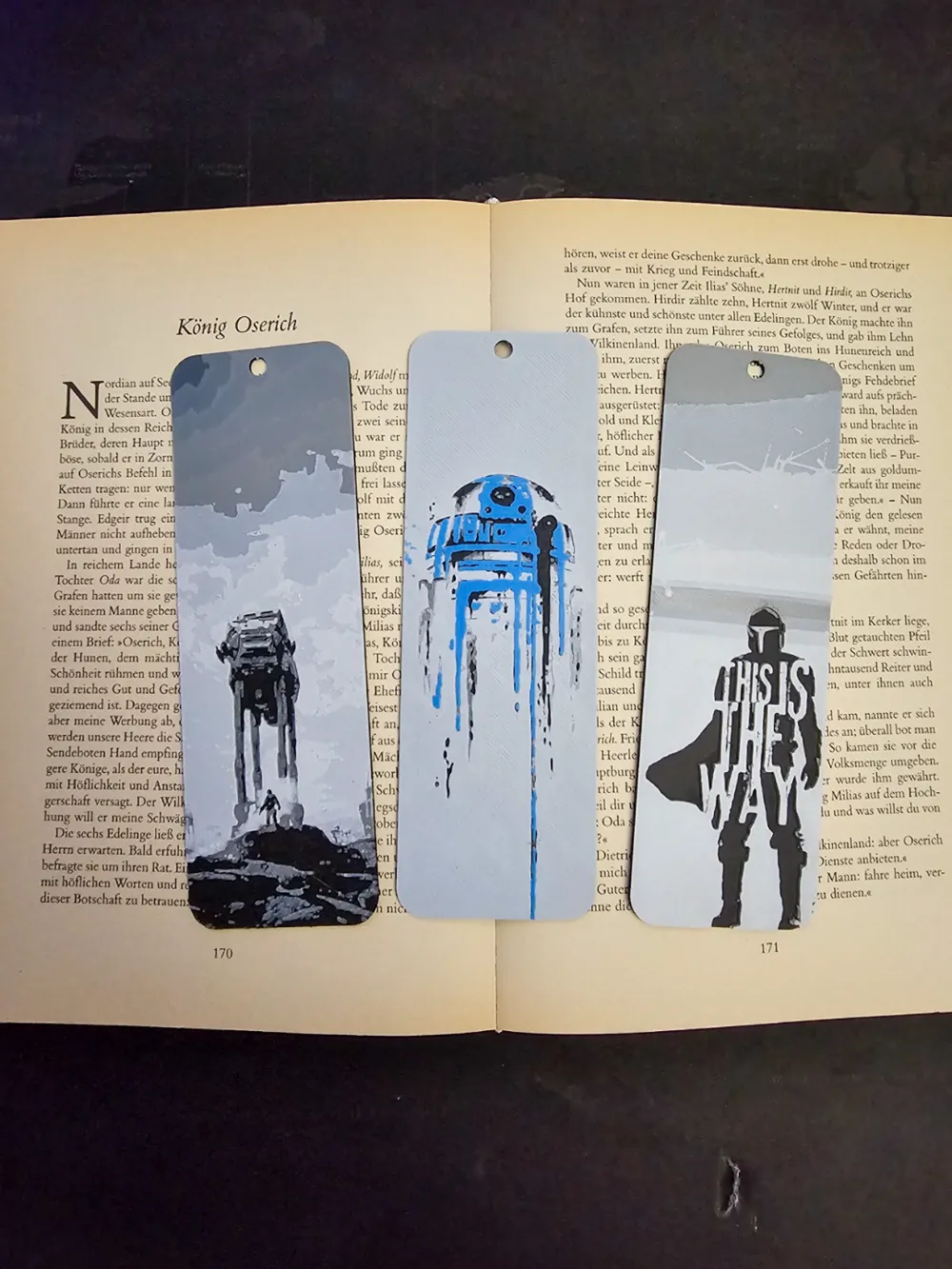 Star Wars Bookmark collection - HueForge by Think3D - MakerWorld