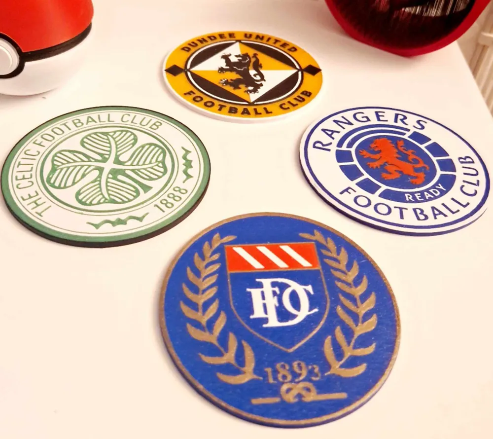 Celtic Football Club Coaster by SA3D Designs MakerWorld: Download Free ...