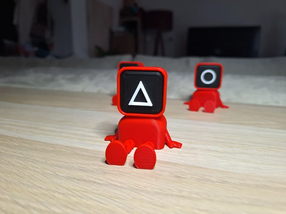 Squid Game - Triangle Guardian V2 by Fil&Form3D - MakerWorld