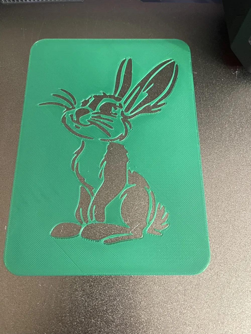 Rabbit - Stencil template by ideat0m - MakerWorld