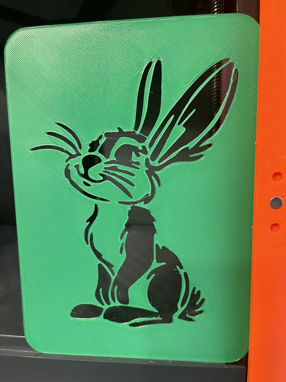 Rabbit - Stencil template by ideat0m - MakerWorld