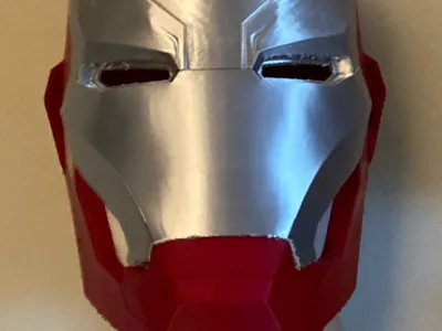 Iron Man Helmet - Free 3D Print Model - MakerWorld