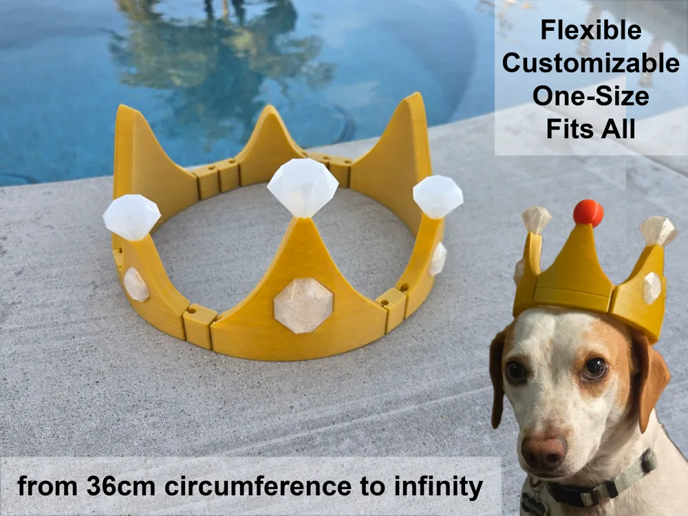 Design your own Modular Crown Flexible by robrmg MakerWorld: Download ...