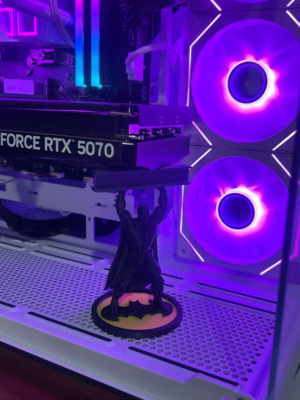 Soporte GPU Batman!!! - Modelo de impresión 3D gratuito - MakerWorld