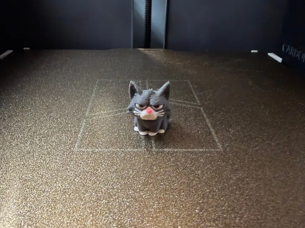 Grumbles, the Grumpy Desk Buddy, Mini, & Keychain - Free 3D Print Model ...