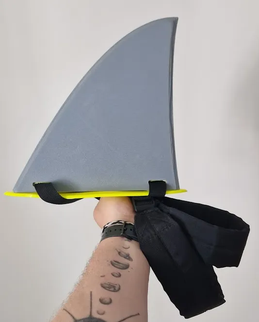 Shark-Attack Pack: Wearable shark fin for swimming by Freakling ...