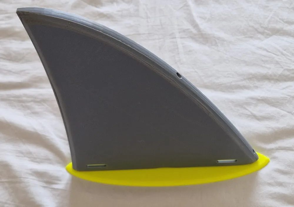 Shark-Attack Pack: Wearable shark fin for swimming by Freakling ...
