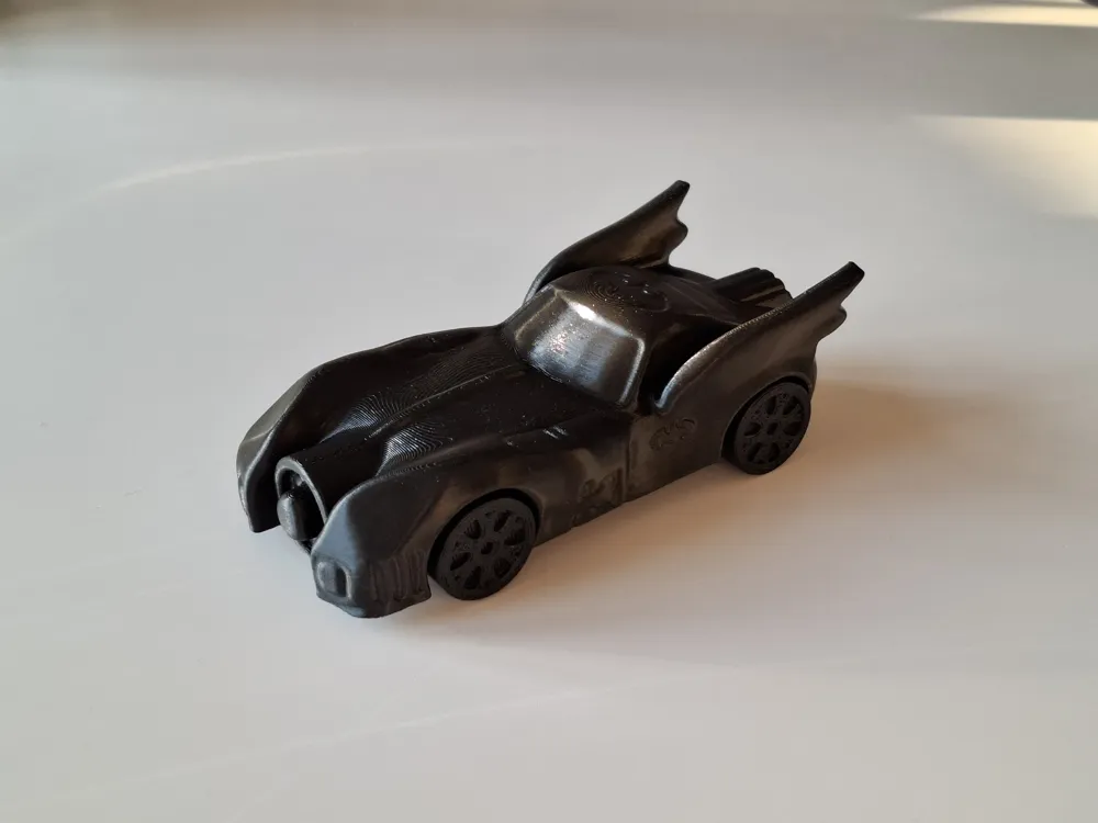 A simple BATMOBILE - Free 3D Print Model - MakerWorld