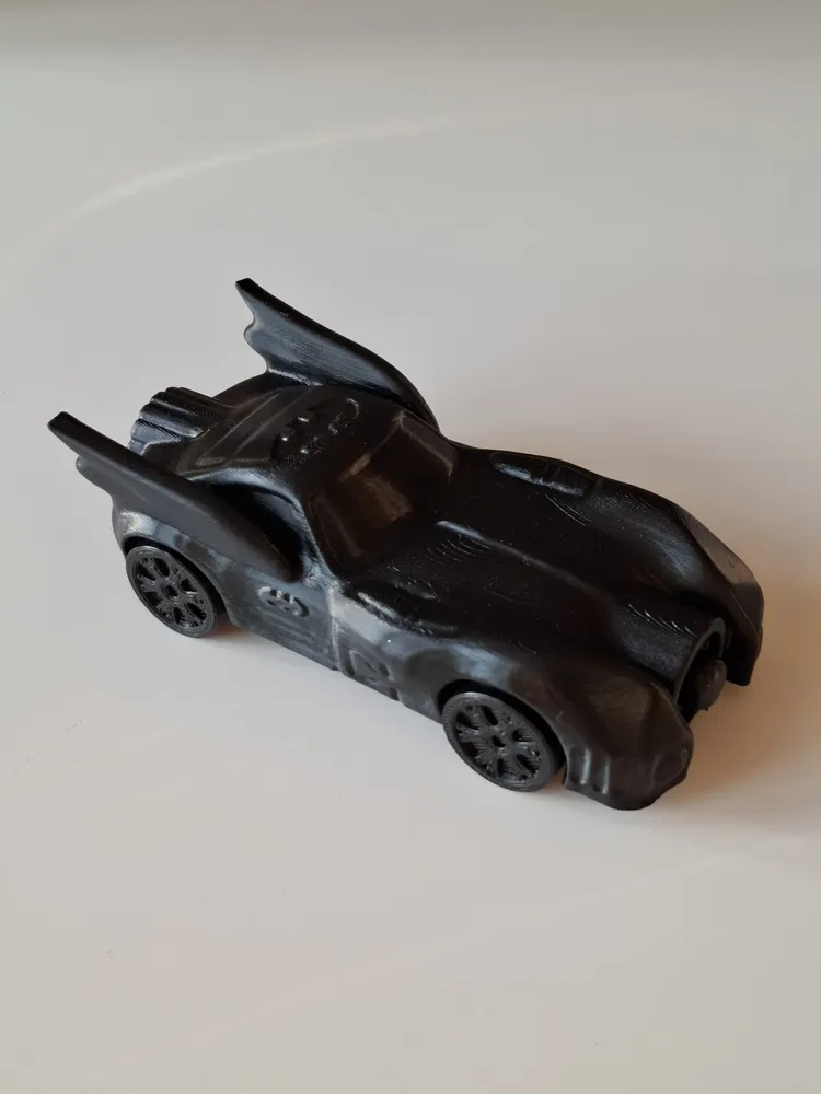 A simple BATMOBILE - Free 3D Print Model - MakerWorld