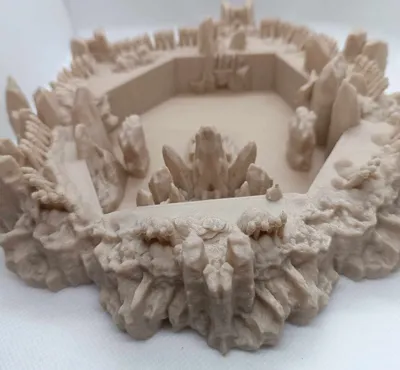 DnD Mountain Fortress Terrain by sumnium0001 - MakerWorld
