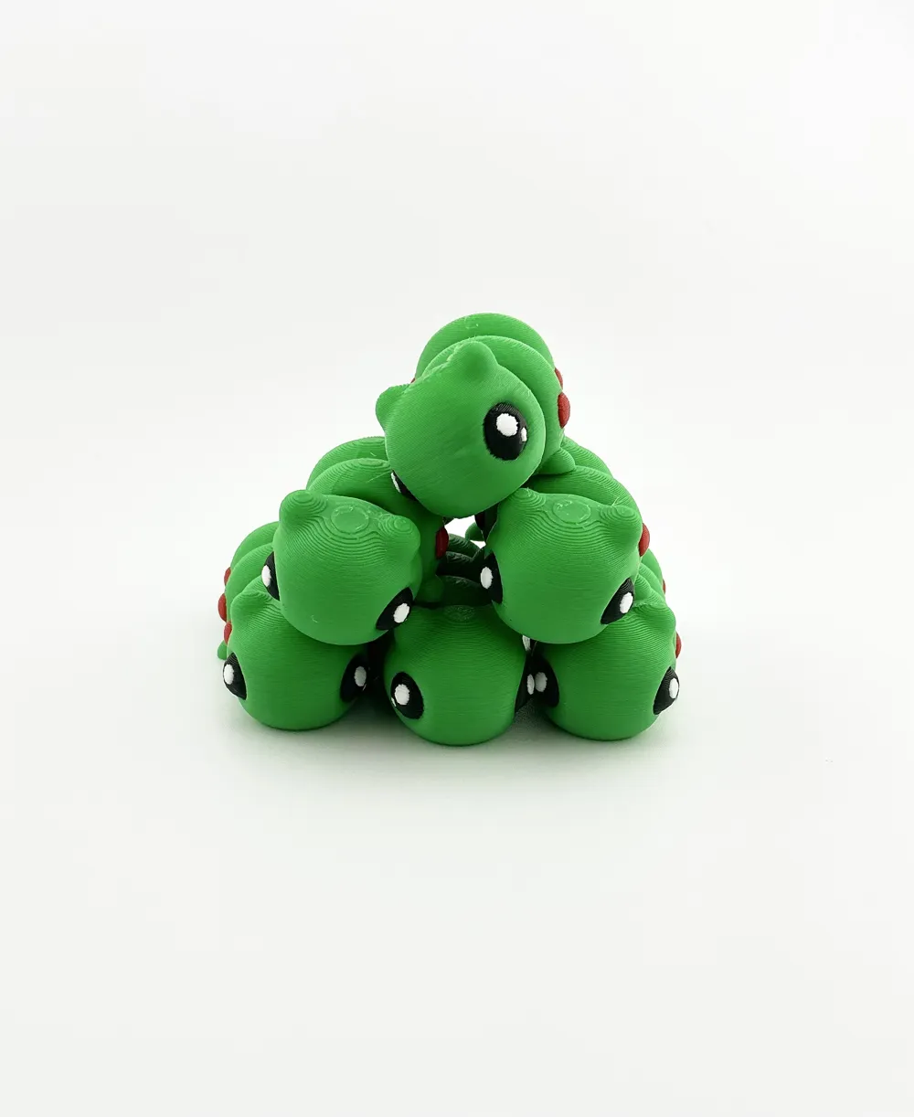 Flexi Caterpillar Articulated Fidget Toy - Free 3D Print Model - MakerWorld