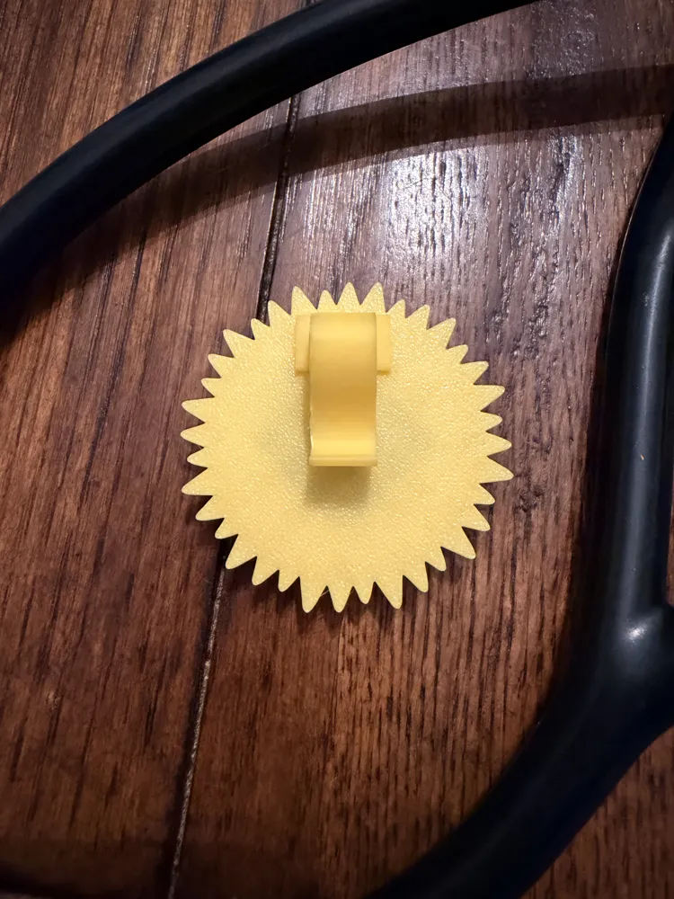 Sunflower Stethoscope Charm - Free 3D Print Model - MakerWorld