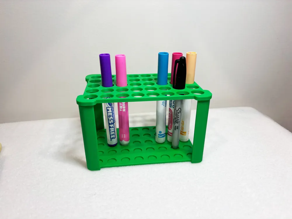 40 Marker holder (Crayola, Sharpies, etc.) - Free 3D Print Model ...