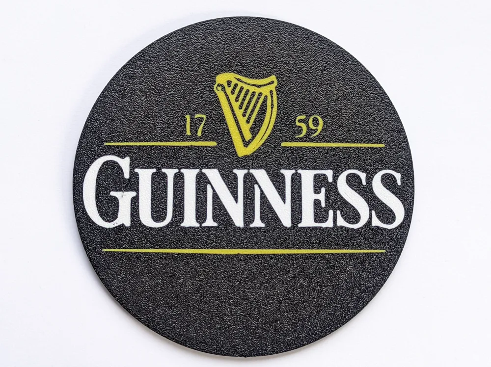 Guinness Coaster by Szaman - MakerWorld