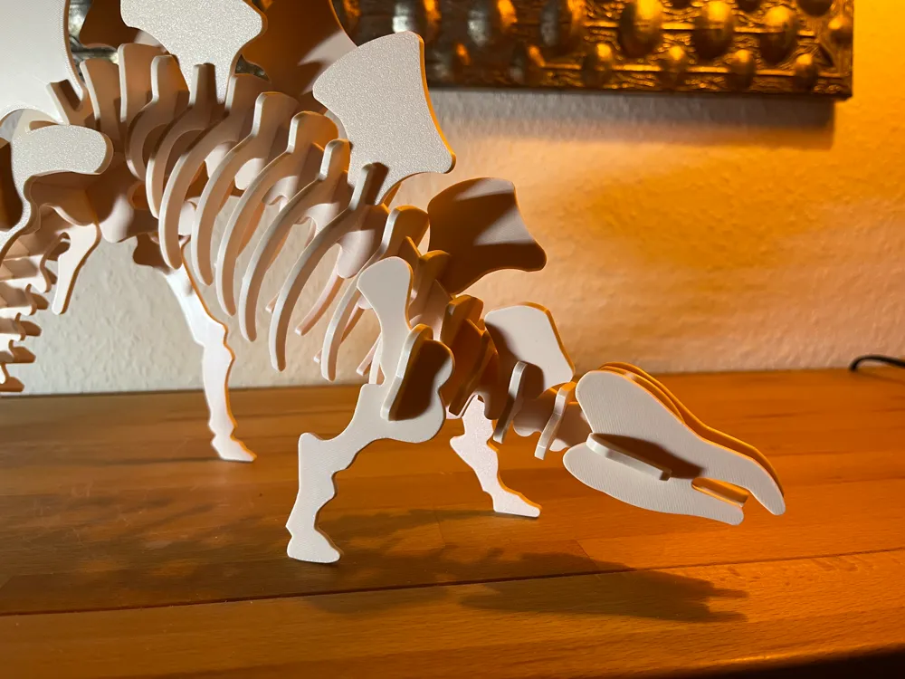 Stegosaurus 3D Puzzle by Scubafan - MakerWorld