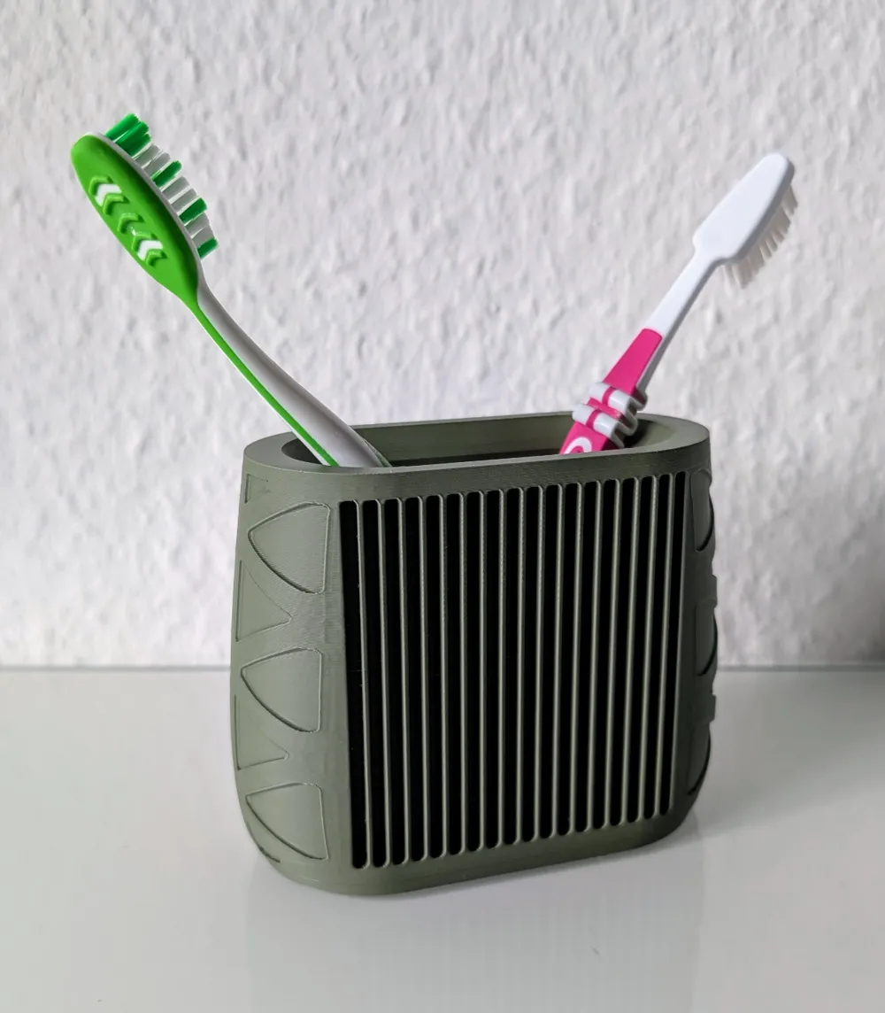 modern toothbrush holder by Shreeak - MakerWorld