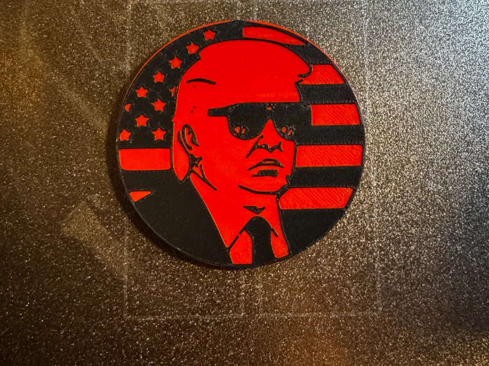 Trump Coasters by PSurls - MakerWorld