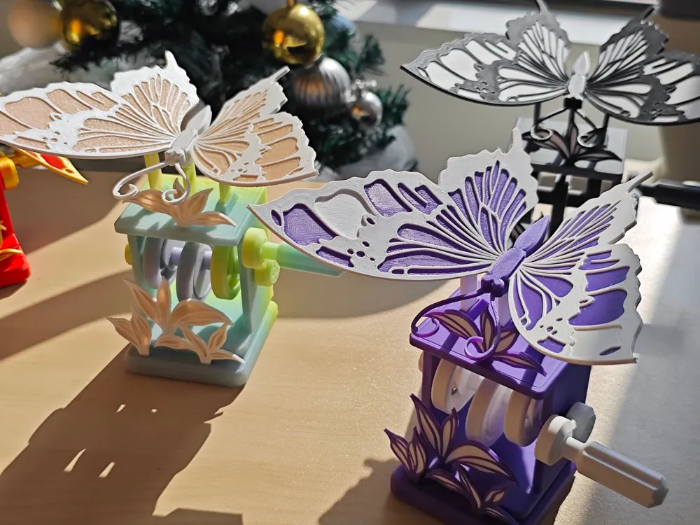 A Dancing Butterfly - Free 3D Print Model - MakerWorld