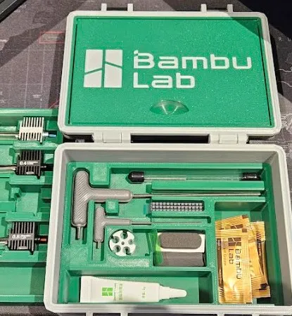Bambu A1 / A1 Mini Accessory / Tool Case by Iceman MakerWorld: Download ...