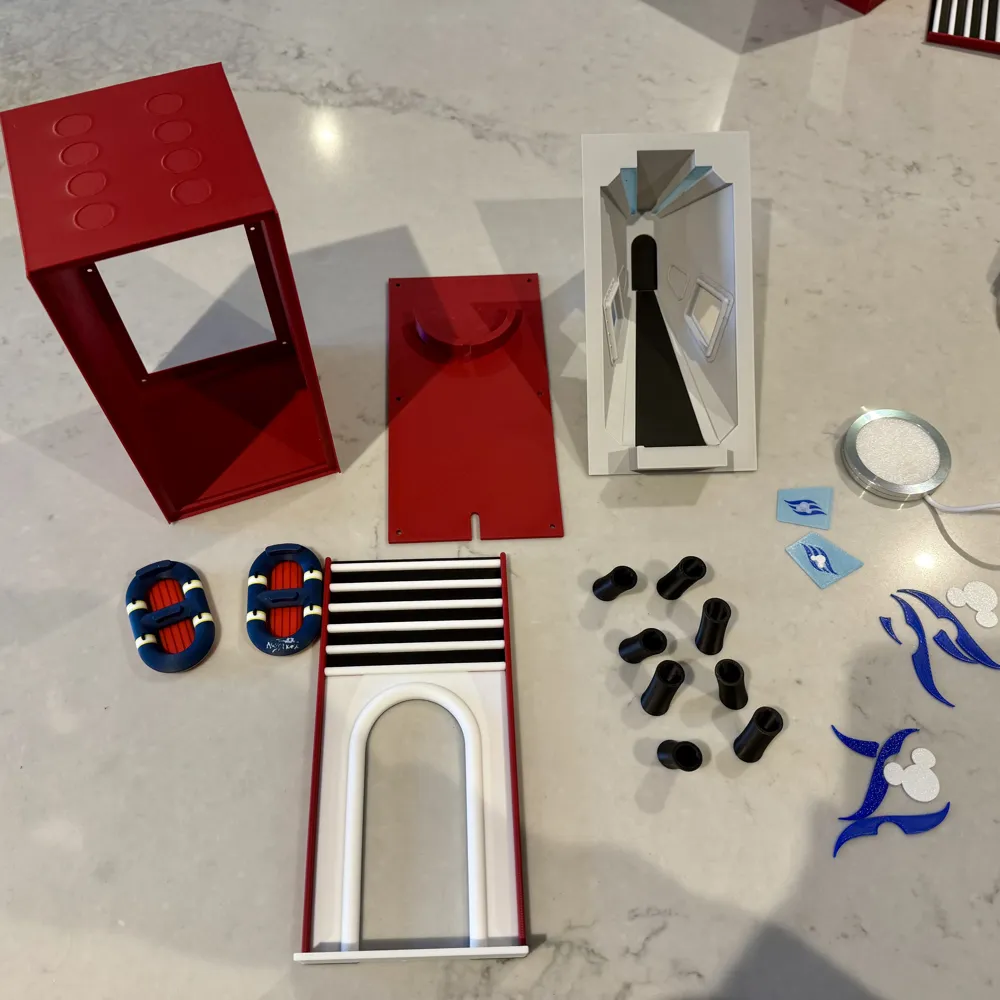 DCL Aqua Mouse Book Nook - Free 3D Print Model - MakerWorld