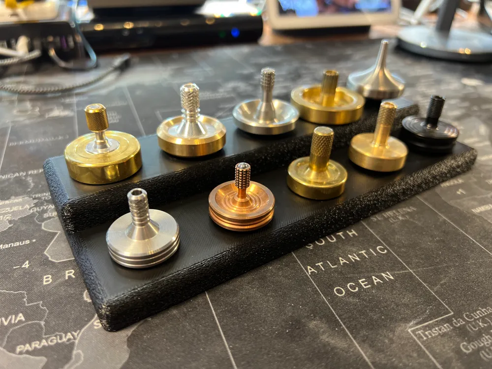 Spinning Tops Display by Atomicmarshy - MakerWorld