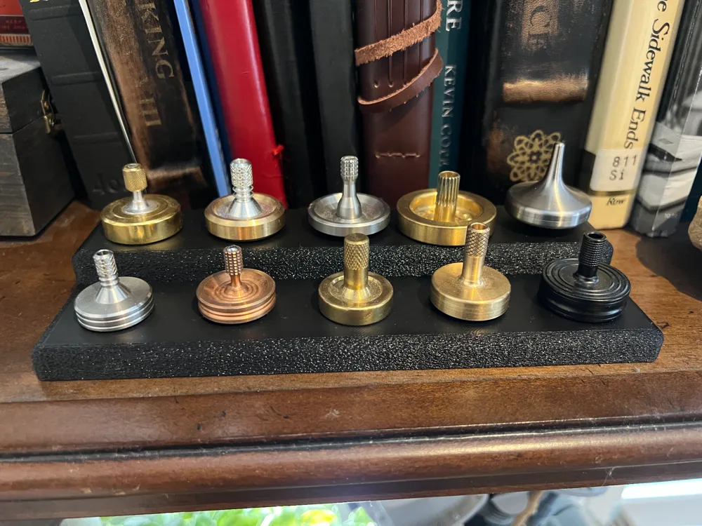 Spinning Tops Display by Atomicmarshy - MakerWorld
